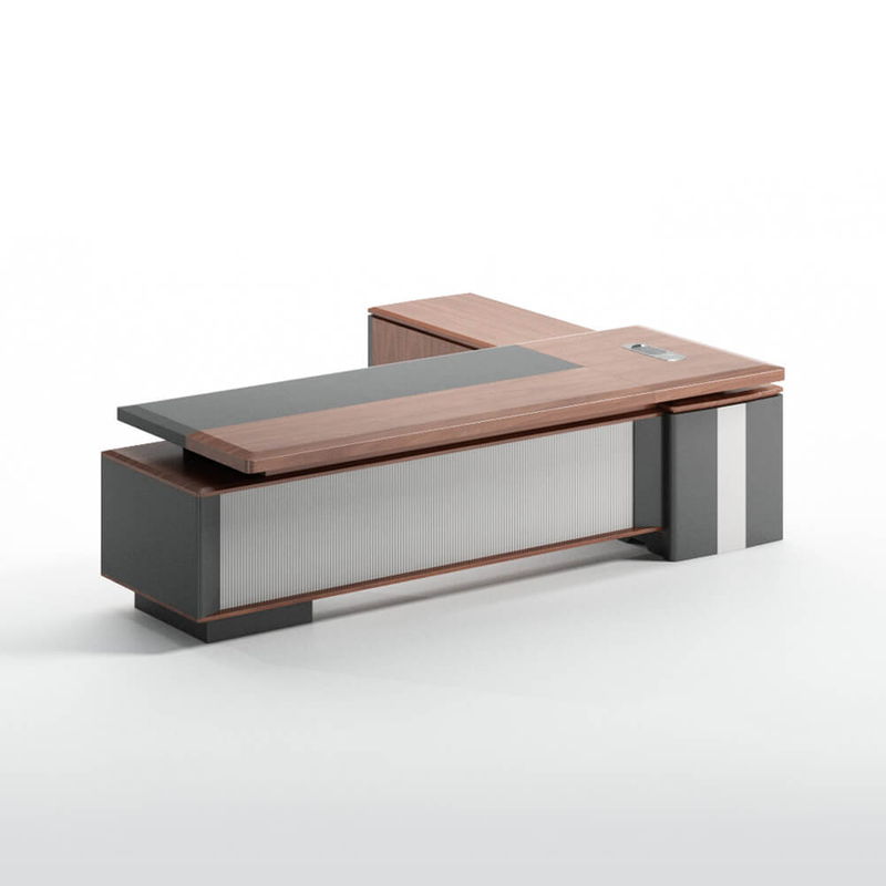 Luxury Modern Wooden Office Executive Desk with Storage