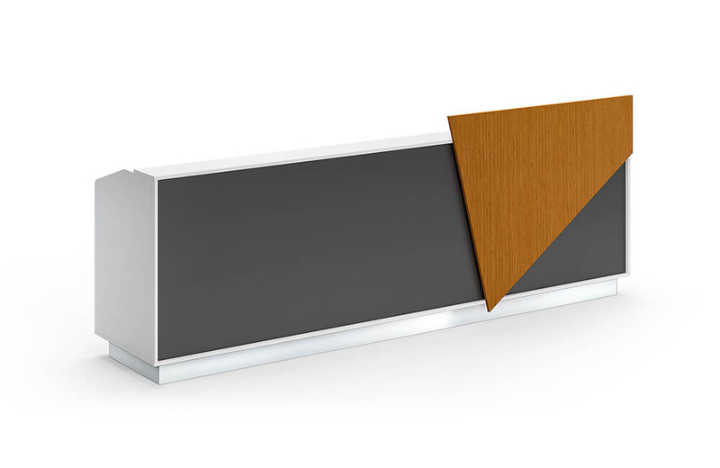 Modern Front Receptionist Desk with Drawers - Buy receptionist desk ...