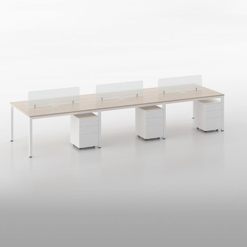 6 Person Office Cubicle Workstation