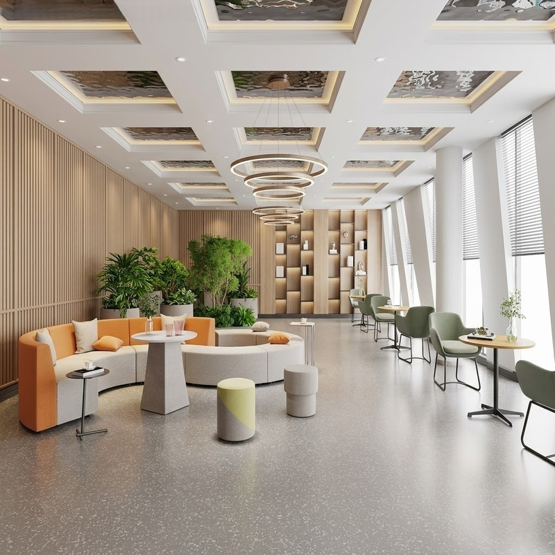 Modular Office Public Area Lounge Seating Set - Buy office public area ...